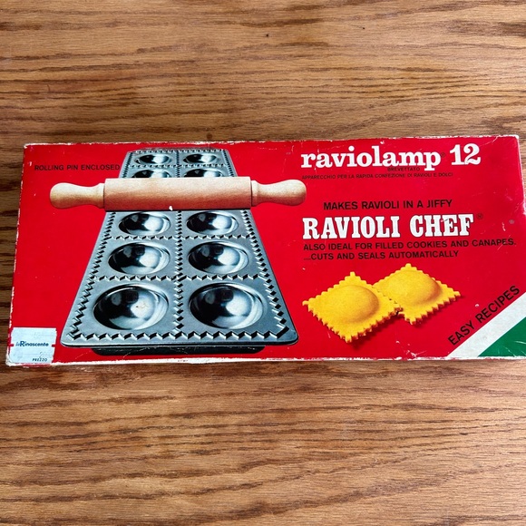 raviolamp | Kitchen | Vintage Deadstock New Raviolamp Ravioli Chef ...